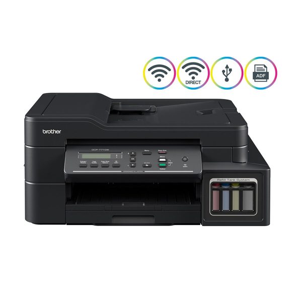 Impresora Brother DCP-T710W Multifunción de Inyección de tinta a color ...