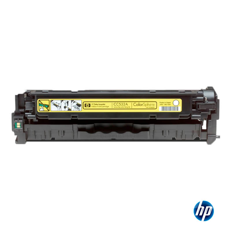 Toner Hp 304A (CC532A) Yellow 2,800 Pag LaserJet CP2025